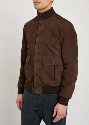 VALSTAR Ino Suede Jacket - Brown
