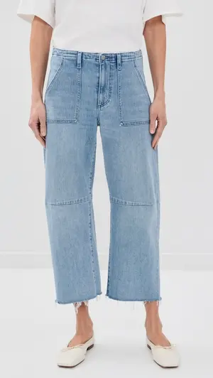 LE JEAN Petite Utility Jeans