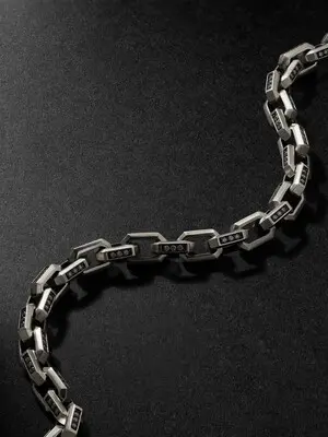 David Yurman Streamline® Sterling Diamond Chain Bracelet