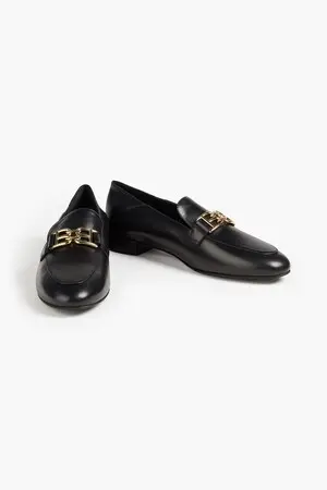 Bally Ellah Embellished Leather Loafers