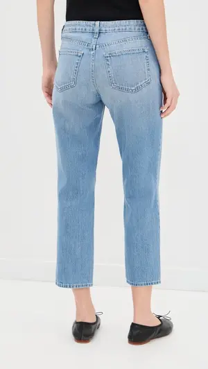 L'Agence Thalina Slouchy Straight Jeans