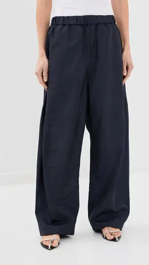 Tibi Winslow Petite Pants - Navy