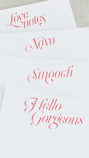 DEAR ANNABELLE Sweetheart Notepads