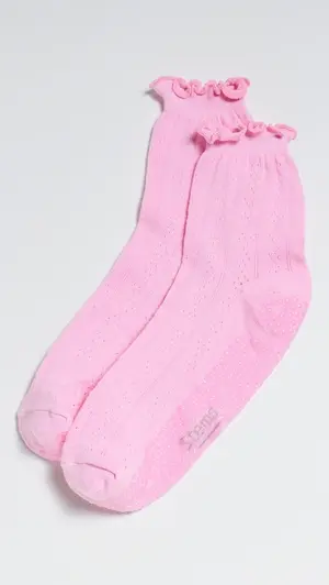 STEMS Pointelle Grip Socks