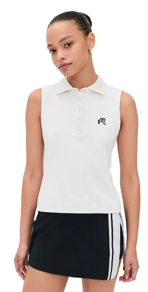 MALBON Claudia Polo Top