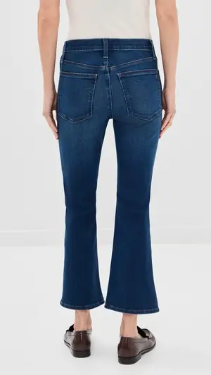 Madewell The Short Stretch Flare Crop Jeans