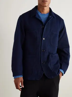 Blue Blue Japan Sashiko Cotton Chore Jacket