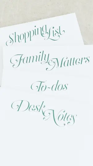 DEAR ANNABELLE Maison Notepads