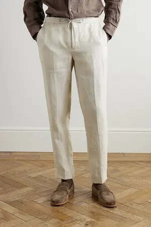 Mr P. James Slimfit Linentwill Drawstring Pants