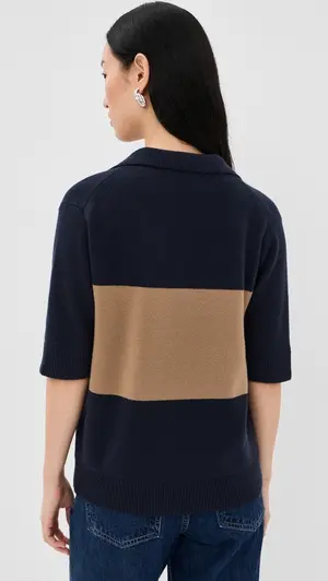TWP Slightly Oversized Cashmere Polo