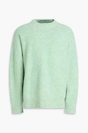 JIL SANDER Mélange Wool-blend Sweater