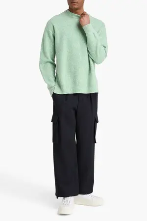 JIL SANDER Mélange Wool-blend Sweater