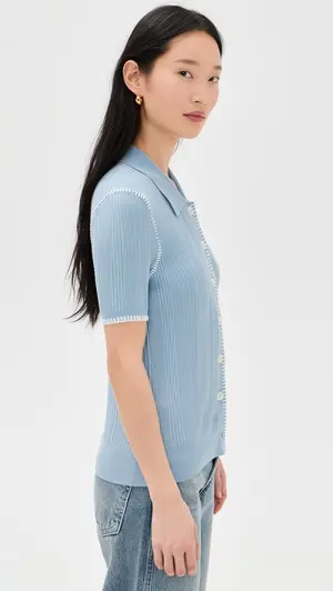 Rag & Bone Harper Short Sleeve Cardigan