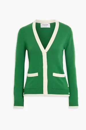 Thom Browne Cashmere Cardigan - Green