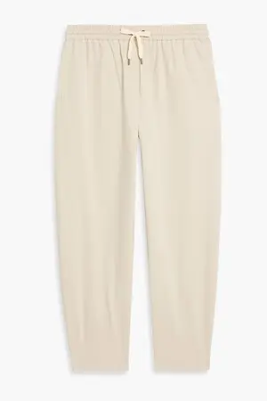 Brunello Cucinelli Cottonblend Jersey Track Pants - Beige
