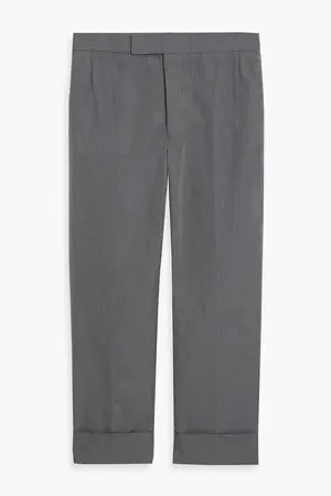 Thom Browne Tapered Woven Trousers