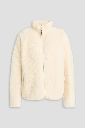 JIL SANDER Cottonfleece Jacket - Ecru