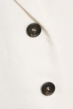 Brunello Cucinelli Cotton And Linen-blend Twill Blazer - Ecru