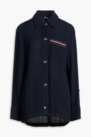 Thom Browne Cotton-blend Tweed Jacket