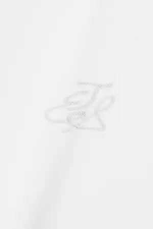 THE ELDER STATESMAN Embroidered Cotton And Cashmereblend Tshirt