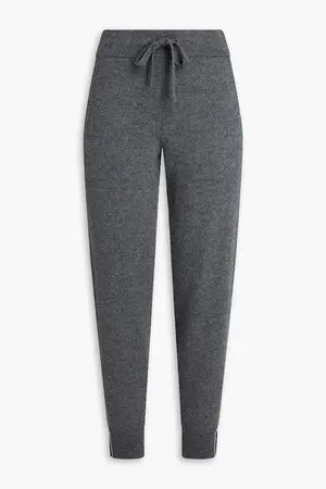 Thom Browne Cashmere Track Pants - Dark Gray