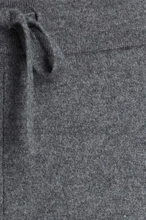 Thom Browne Cashmere Track Pants - Dark Gray