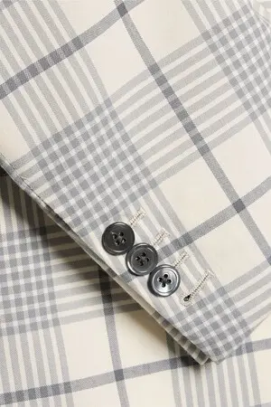 Thom Browne Checked Wooltweed Blazer