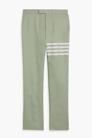 Thom Browne Striped Cotton-twill Trousers