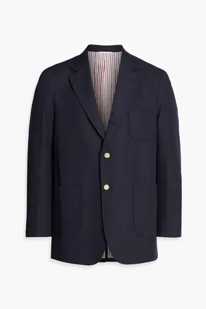 Thom Browne Grain De Poudre Wool Blazer