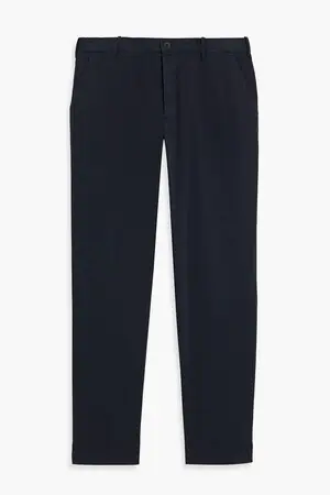 SLOWEAR Tapered Cotton-blend Twill Pants