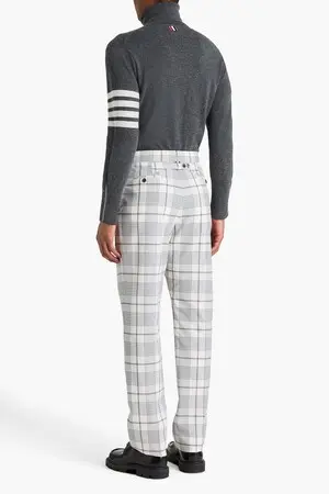 Thom Browne Checked Wool Pants