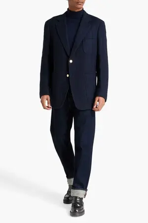 Thom Browne Cottonblend Tweed Blazer