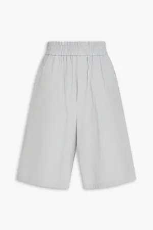 JIL SANDER Crinkled Cotton Shorts