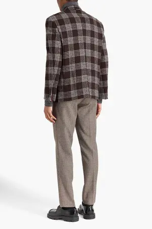 Thom Browne Checked Wooltweed Blazer