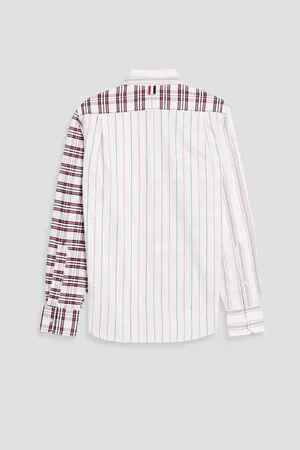Thom Browne Printed Cotton Oxford Shirt