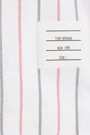Thom Browne Printed Cotton Oxford Shirt