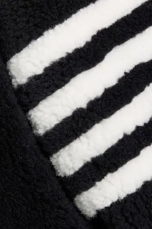Thom Browne Striped Shearling Jacket