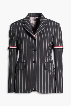Thom Browne Striped Wool Blazer