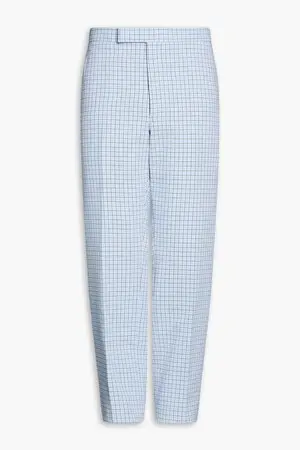 Thom Browne Checked Cottonblend Pants