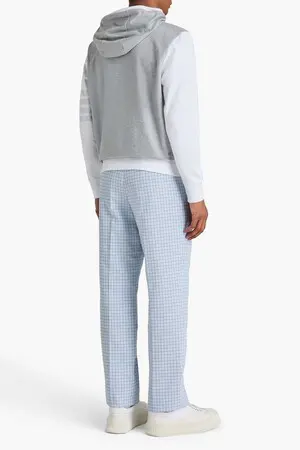 Thom Browne Checked Cottonblend Pants