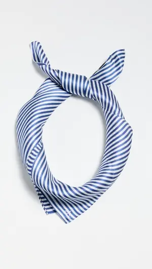 Rag & Bone Gail Striped Silk Scarf