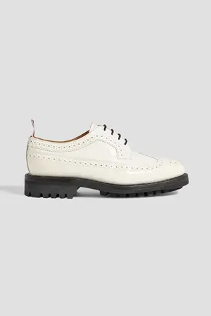 Thom Browne Patentleather Brogues - White