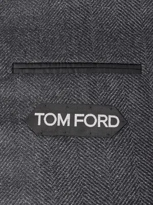 TOM FORD Shelton Wool-herringbone Blazer