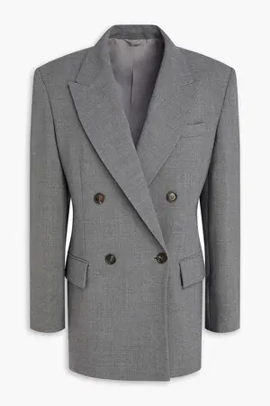 Brunello Cucinelli Double-breasted Wool Blazer