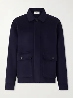 Mr P. Double-faced Cashmere Chore Jacket