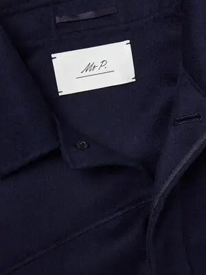 Mr P. Double-faced Cashmere Chore Jacket