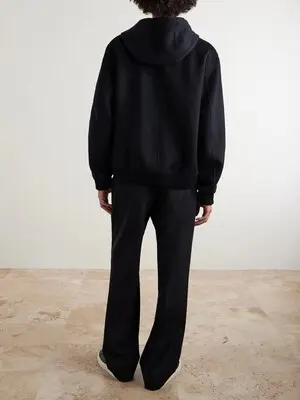 Mr P. Double-faced Wool And Cashmere-blend Hooded Jacket