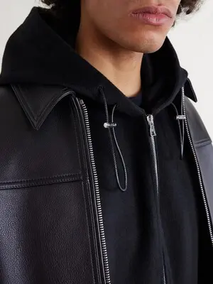 Mr P. Double-faced Wool And Cashmere-blend Hooded Jacket