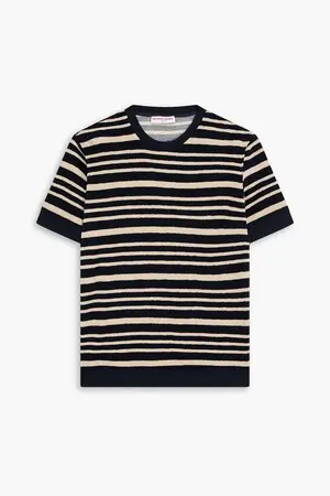 Orlebar Brown Solun Striped Cottonterry Tshirt