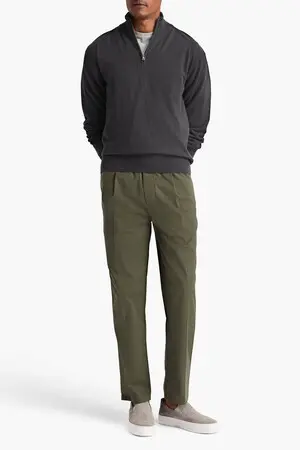 Orlebar Brown Lennard Cashmere Half-zip Sweater